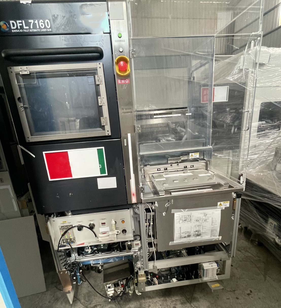 DISCO DFL 7160 劃線/切割機 用於銷售價格 #293771639, 2009 > 從 CAE 購買