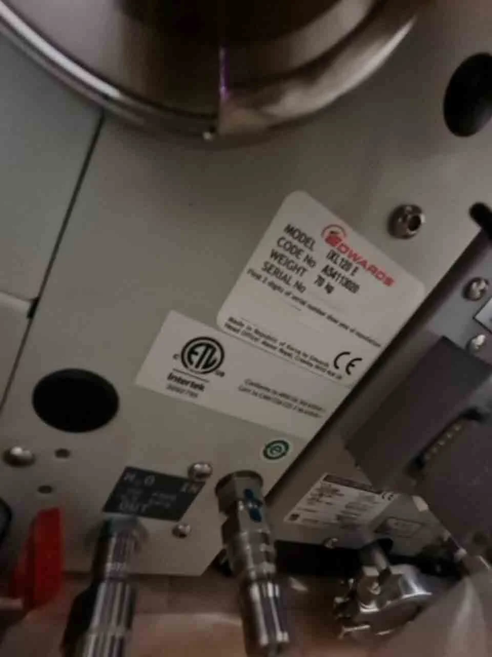 EBARA / EDWARDS iXL120 Pump used for sale price #293608468 > buy from CAE