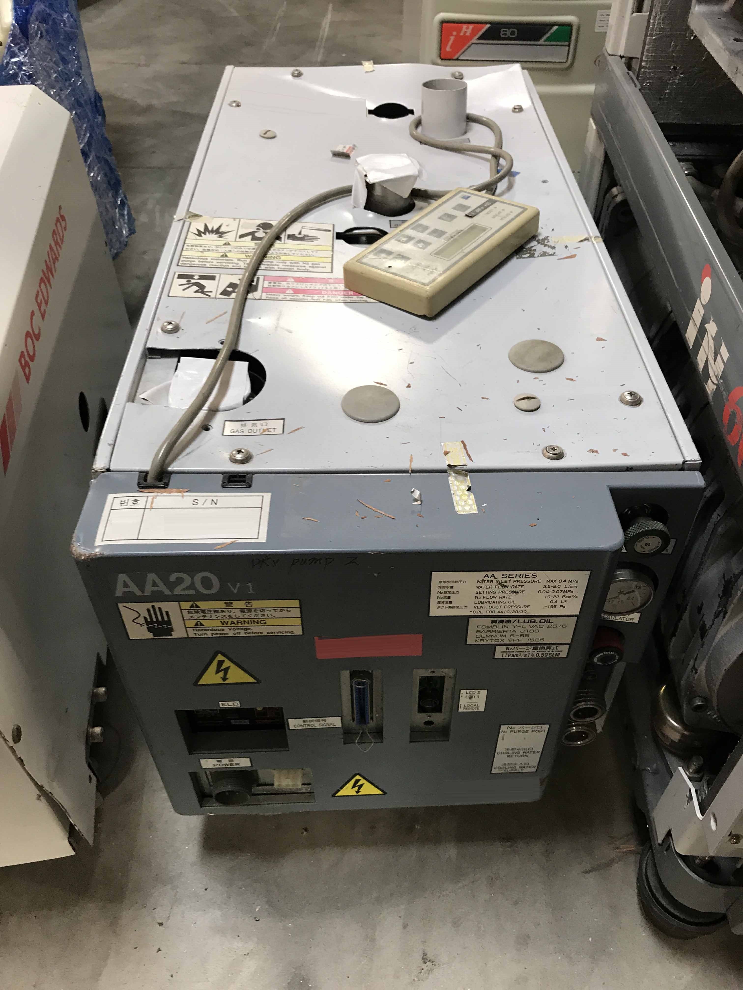 EBARA AA20 펌프 판매 가격 #9112263에 사용됨 > CAE에서 구매