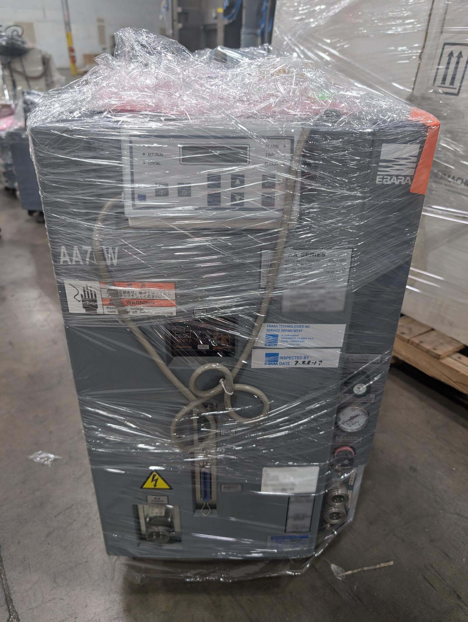 EBARA AA70W Pump used for sale price #293766166 > buy from CAE