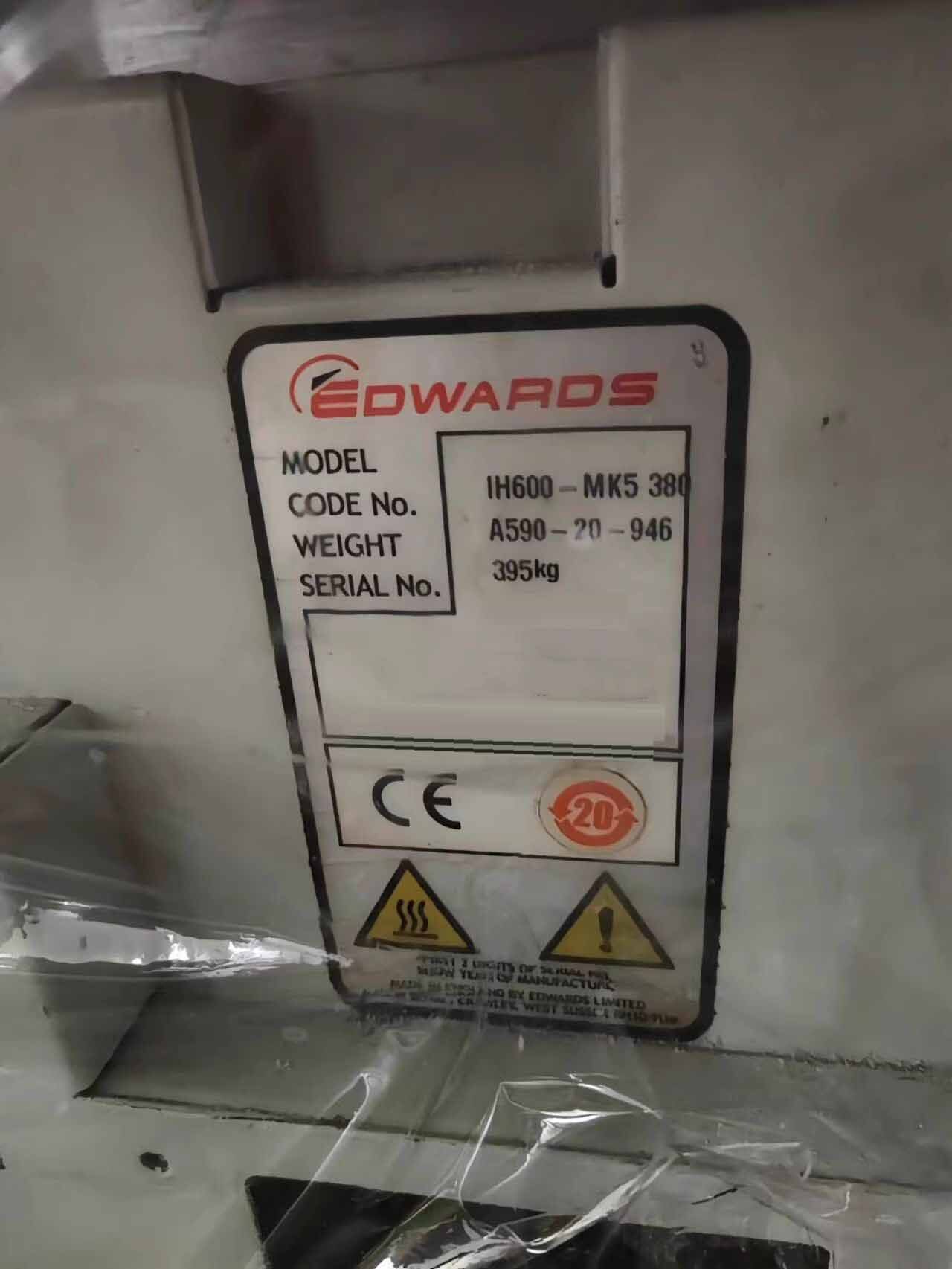 EDWARDS iH600 펌프 판매 가격 #293800628, 2020에 사용됨 > CAE에서 구매