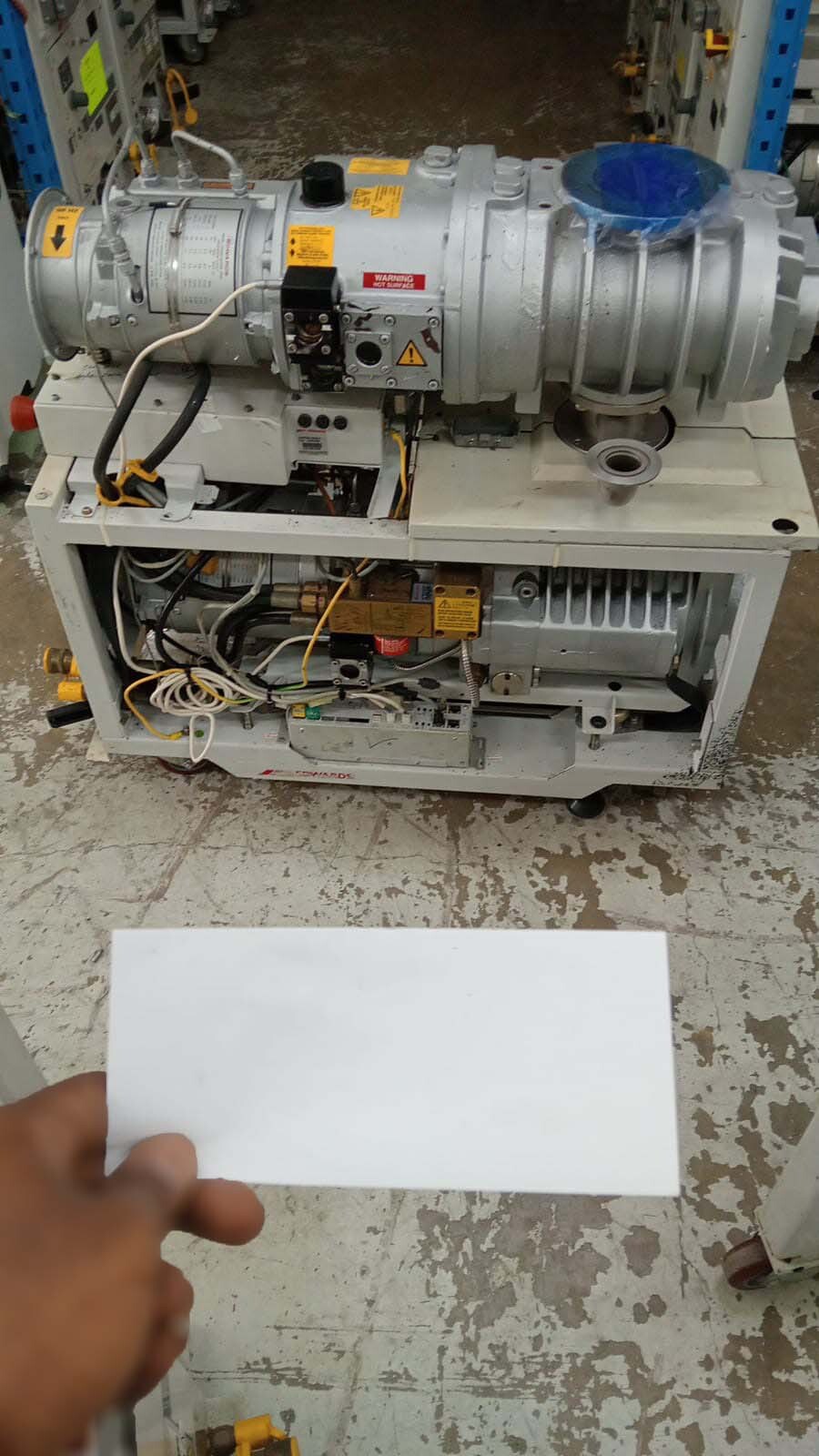 EDWARDS iQDP80 / 500 Pump used for sale price #293772636 > buy from CAE