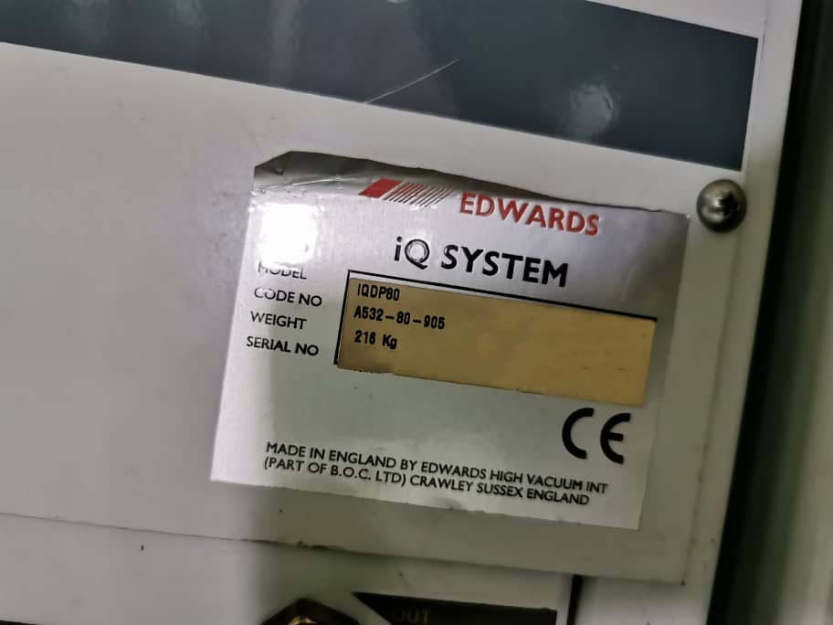 EDWARDS iQDP80 / QMB500 Pump used for sale price #293703772 > buy from CAE