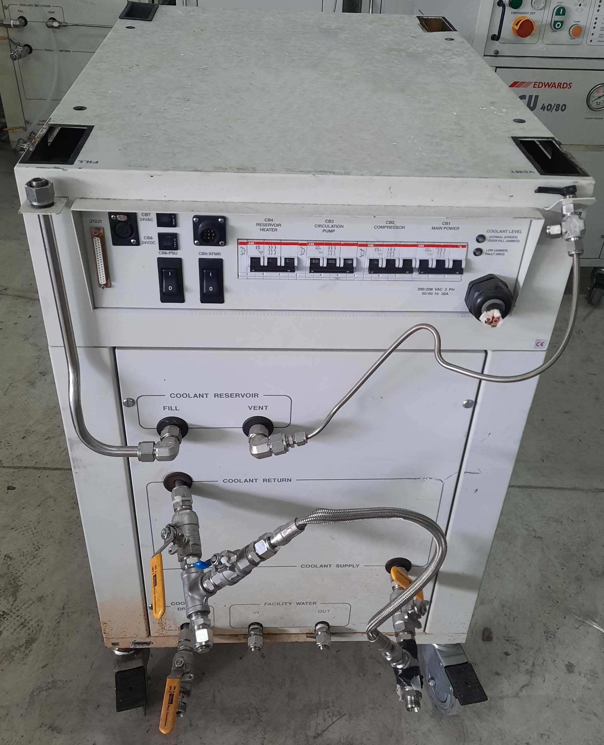 EDWARDS TCU 40/80 Chiller used for sale price #293771508 > buy from CAE