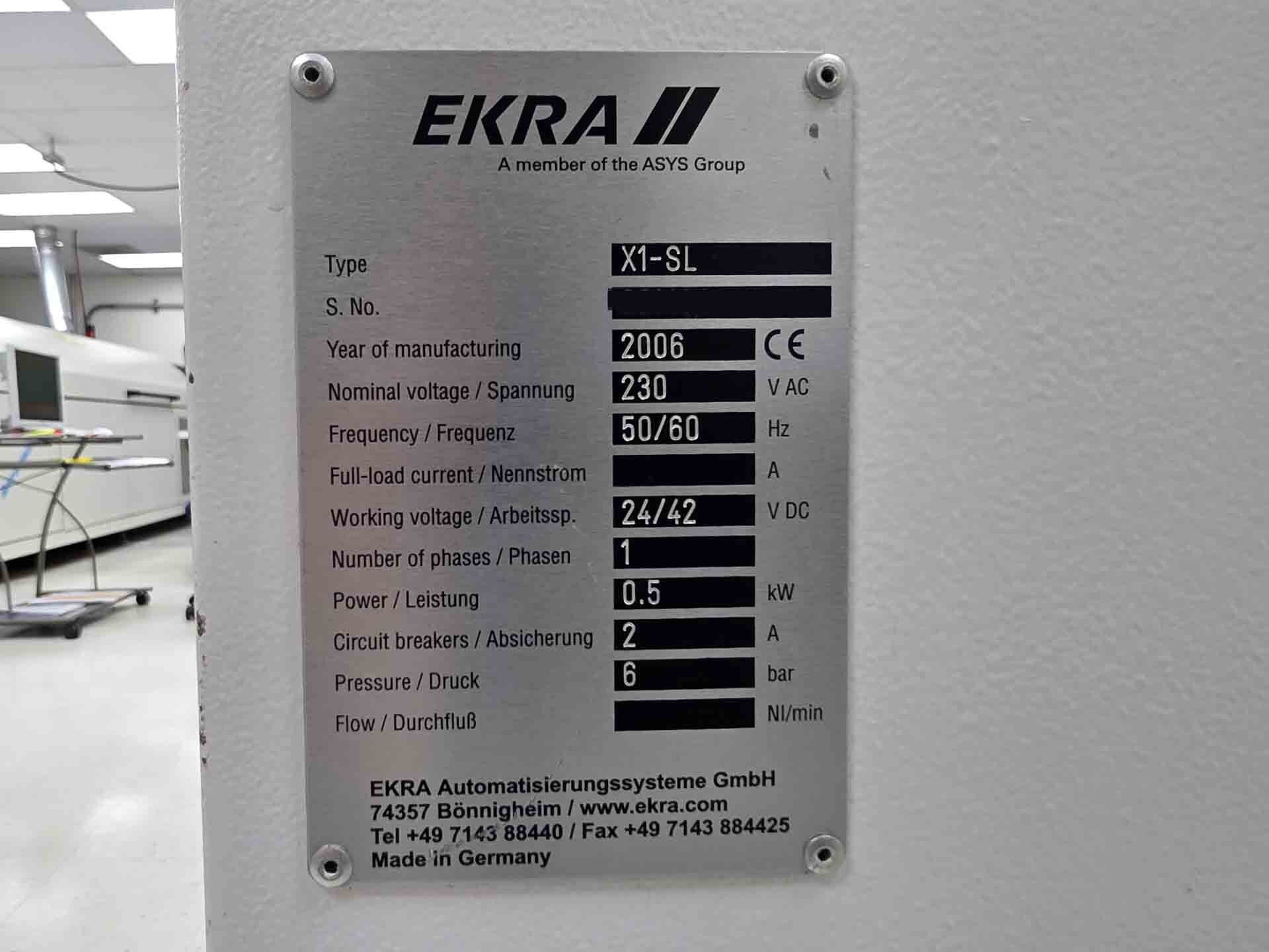 EKRA X1-SL Printer used for sale price #293775565, 2006 > buy from CAE