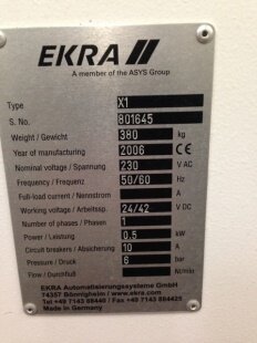 EKRA X1 Printer used for sale price #9048166 > buy from CAE