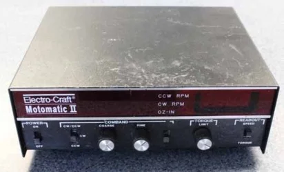 ELECTROCRAFT Motomatic II Electronic Test Equipment used for sale price ...