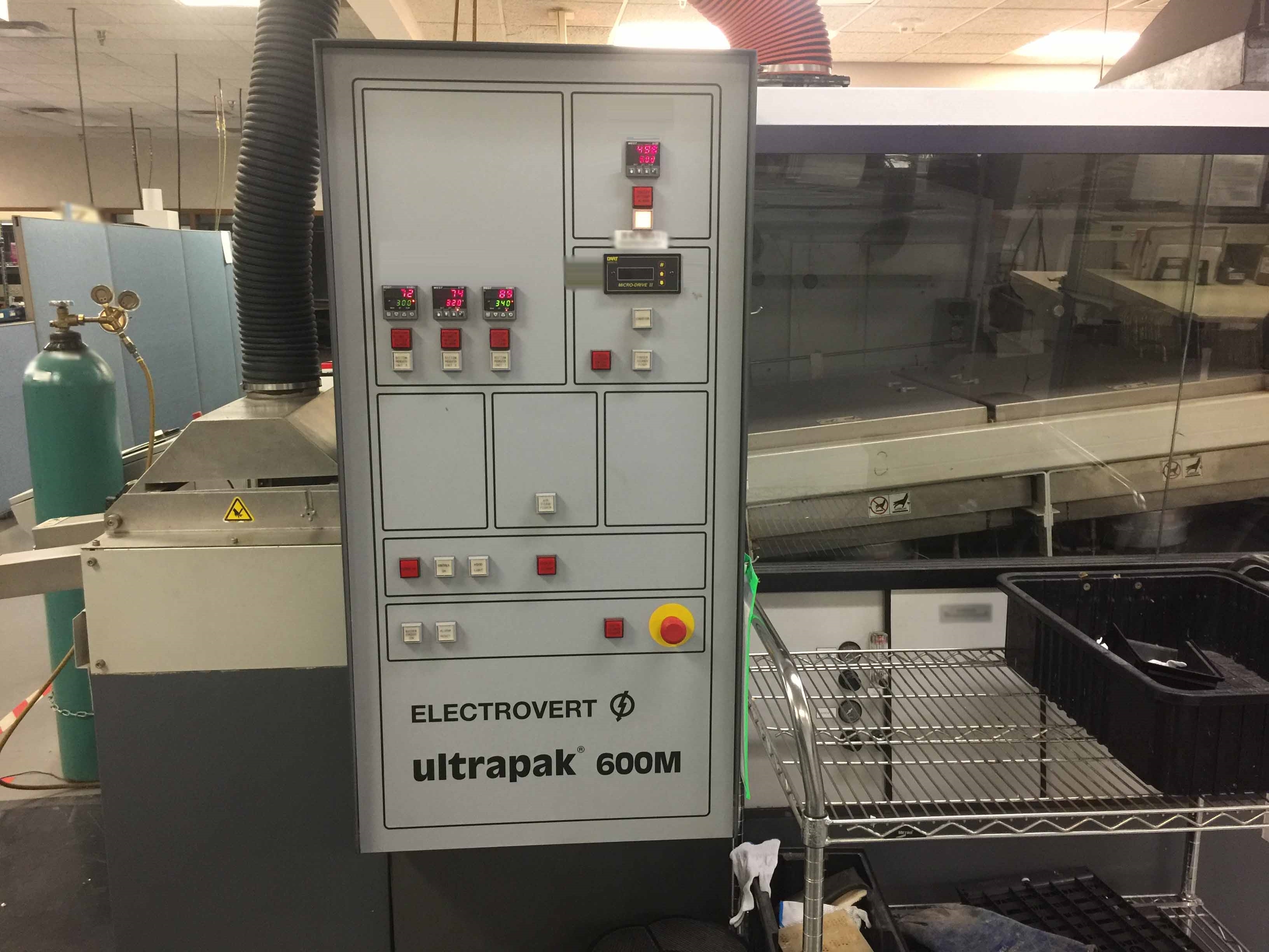ELECTROVERT Ultrapak 600M PCB 납땜 기계 판매 가격 #9197444에 사용됨 > CAE에서 구매