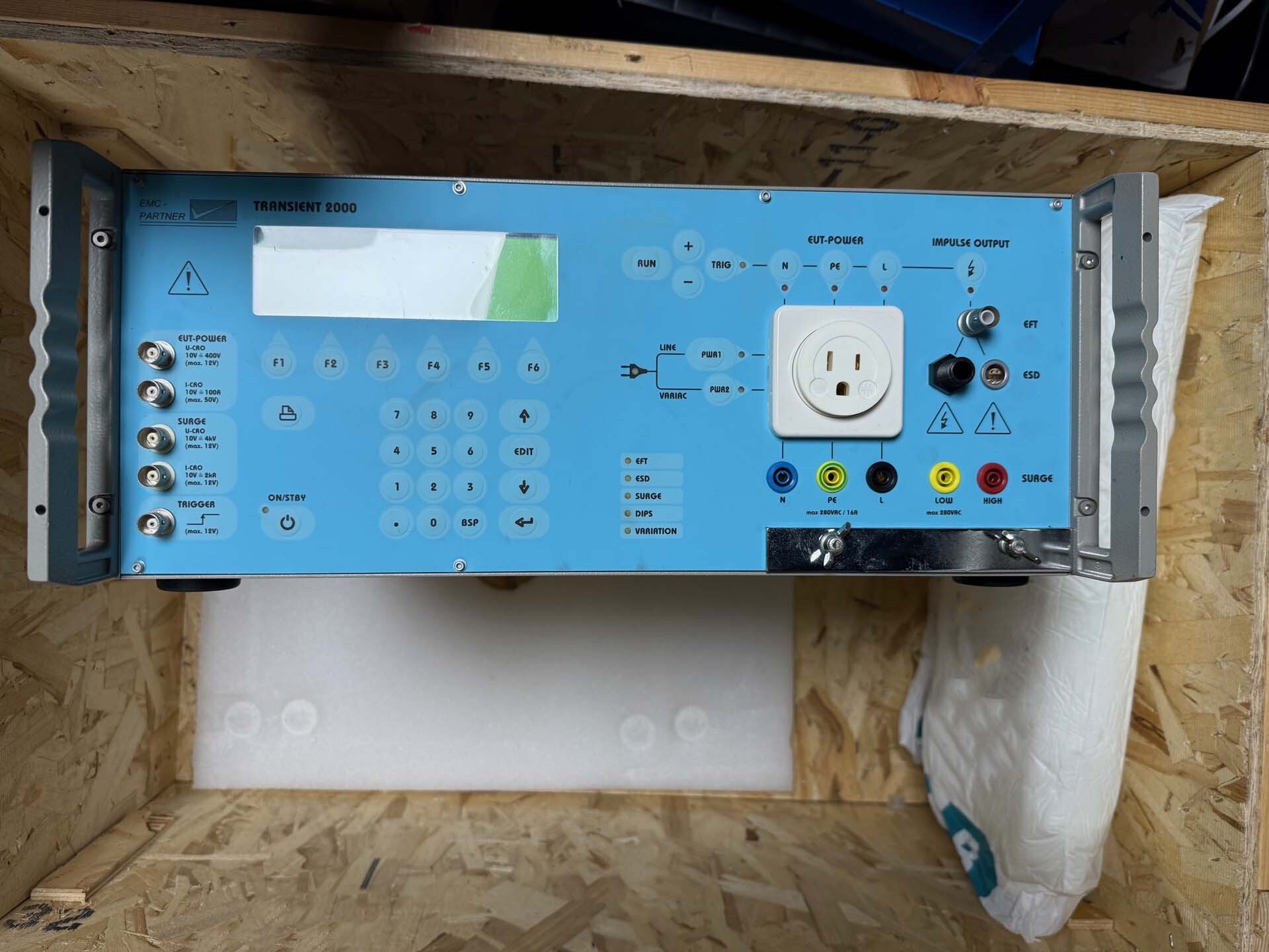 EMC PARTNER Transient 2000 Electronic Test Equipment used for sale ...