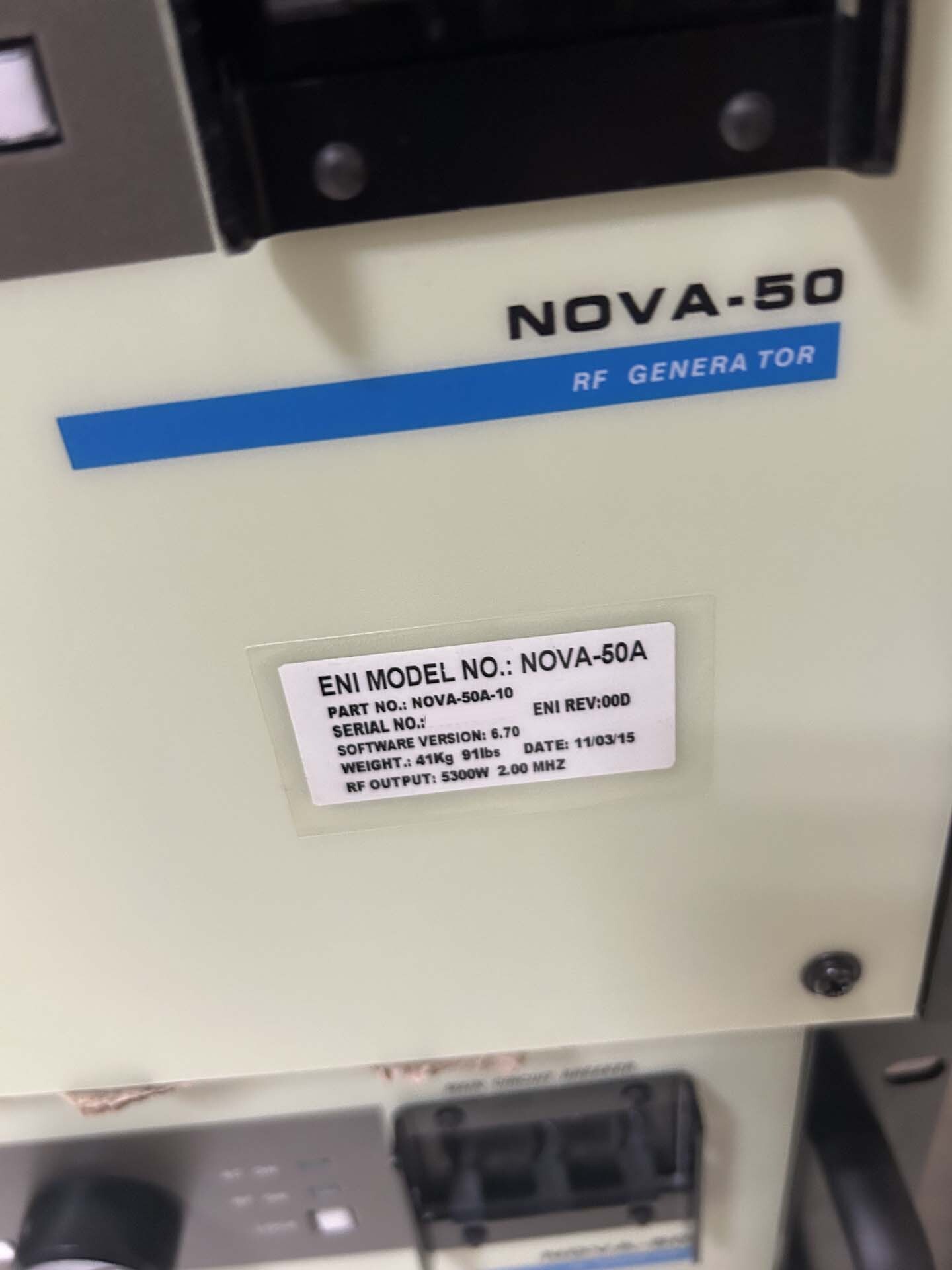 ENI NOVA-50A-10 Electronic Test Equipment used for sale price ...