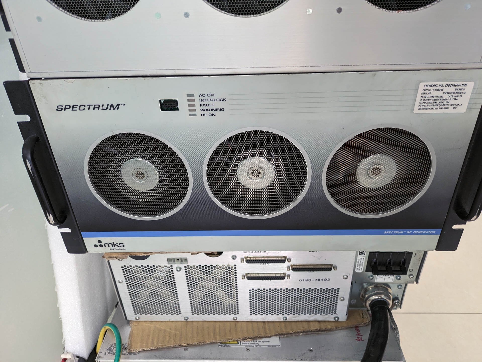 ENI Spectrum 11002 전원 공급 장치 판매 가격 #293763957, 2018에 사용됨 > CAE에서 구매