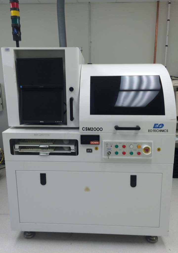 EO TECHNICS CSM 2000 마킹 머신 판매 가격 #9138383에 사용됨 > CAE에서 구매
