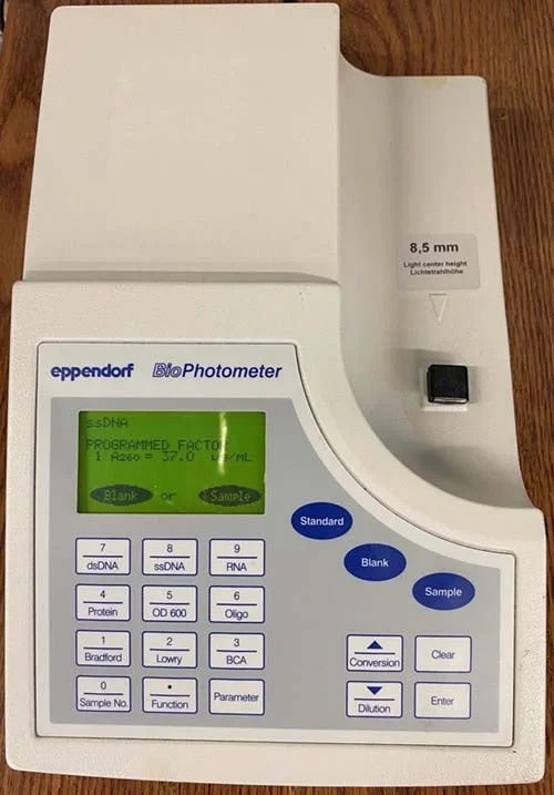 EPPENDORF BioPhotometer Spectrophotometer used for sale price ...
