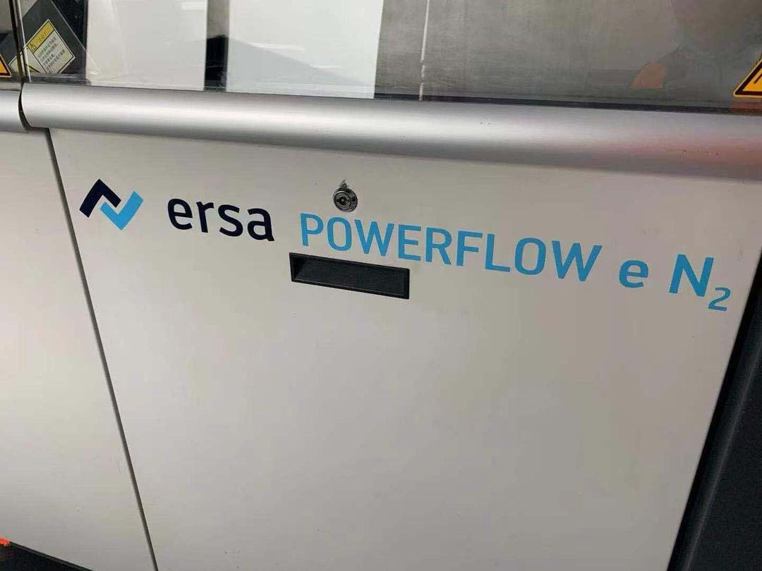 ERSA Power Flow e N2 PCB 납땜 기계 판매 가격 #293763500, 2014에 사용됨 > CAE에서 구매