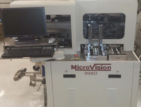 ESI / MICROVISION MV 998D 마스크 & 웨이퍼 검사기 판매 가격 #9104276, 2012에 사용됨 > CAE ...