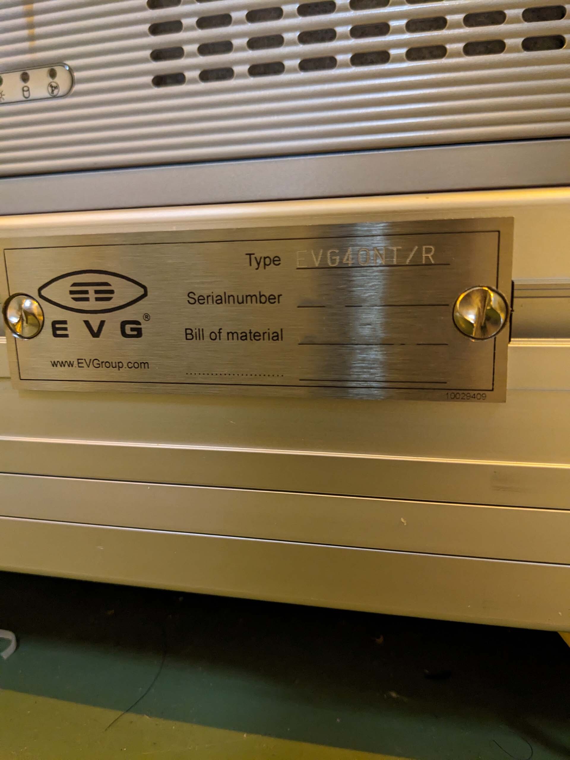 EV GROUP / EVG EVG 40NT Used for sale price #293648725, 2011 > buy from CAE