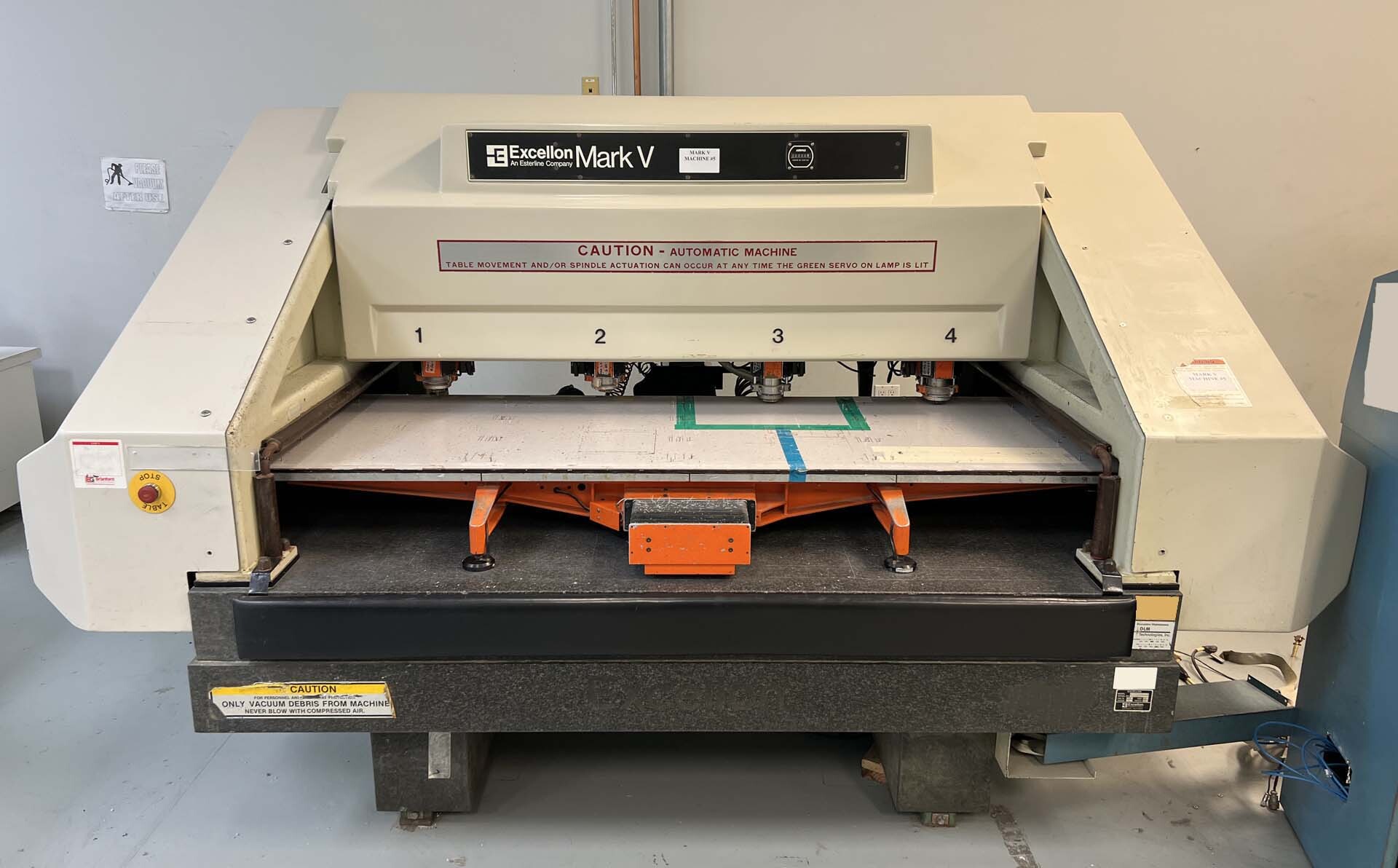 EXCELLON Mark V はセール価格 #293739362 で使用されています > CAE から購入