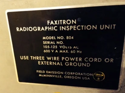 FAXITRON 804 X-ray Equipment used for sale price #9054792 > buy from CAE