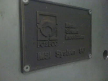 FOSECO MSI System 90 Type 68E Machine Tool used for sale price #9011504 ...
