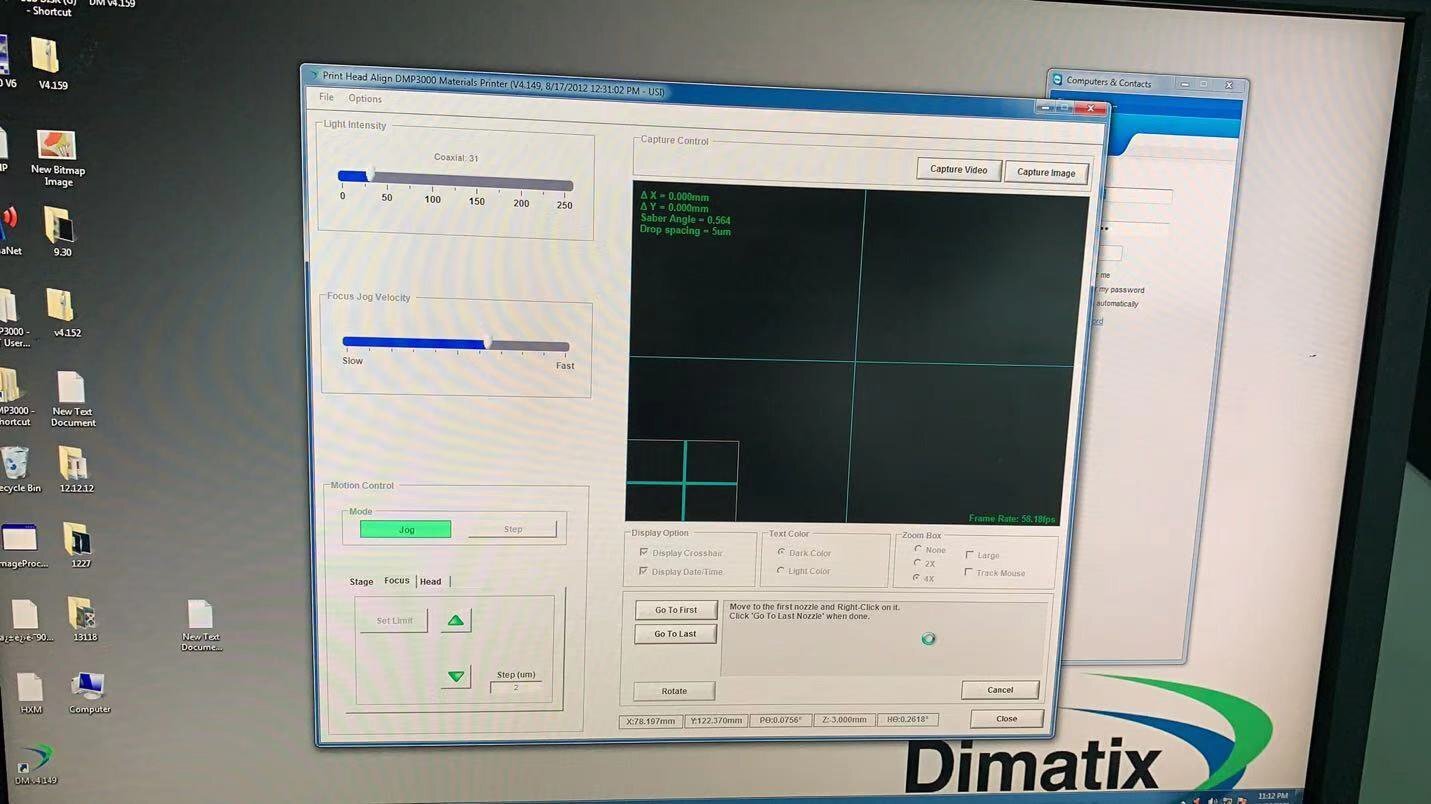 FUJIFILM DIMATIX DMP-3000 Printer used for sale price #9296512, 2012 ...