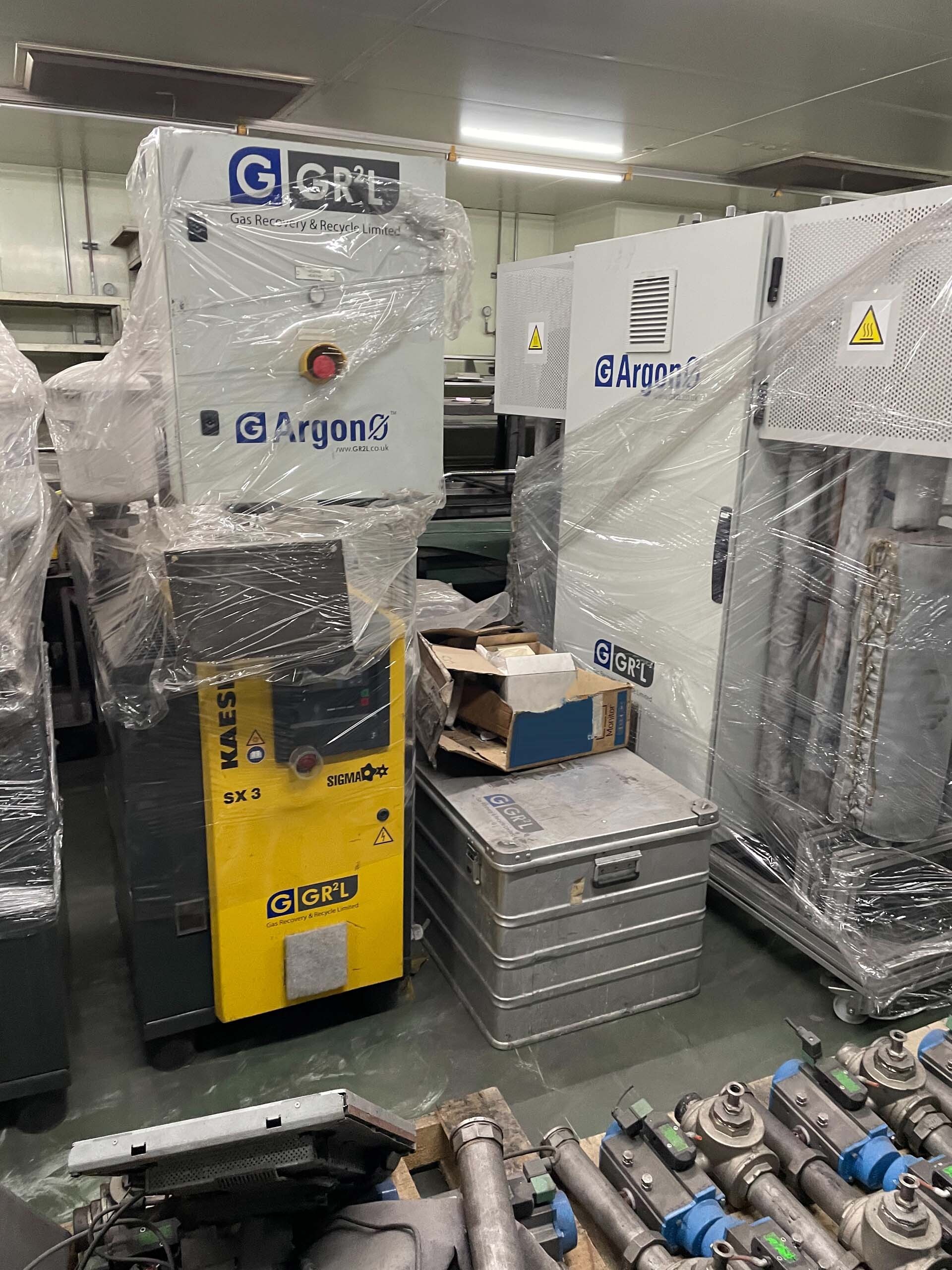GAS RECOVERY AND RECYCLE LTD / GR2L Argon Lab Equipment used for sale ...
