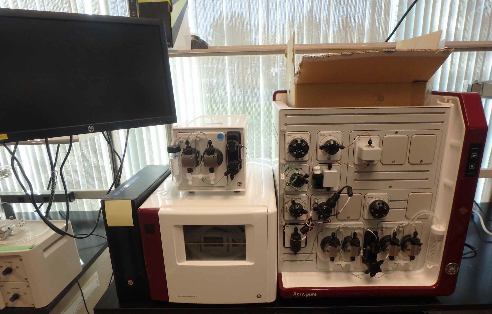 GE HEALTHCARE LIFE SCIENCES AKTA Pure Lab Equipment used for sale price ...