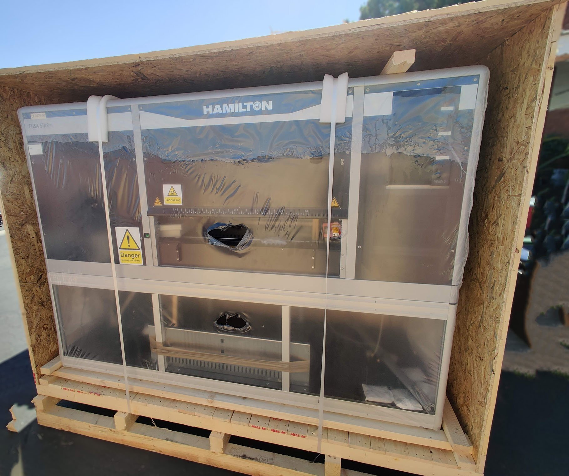 HAMILTON ROBOTICS MicroLab ELISA STARlet Lab Equipment used for sale ...