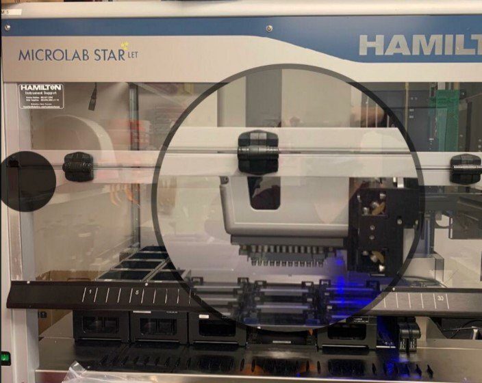 HAMILTON ROBOTICS MicroLab STARLet 실험실 장비 & 액세서리 판매 가격 #9350643에 사용됨 ...