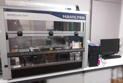 HAMILTON ROBOTICS MicroLab STARLet Lab Equipment used for sale price ...