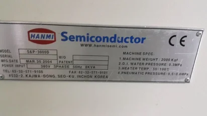 HANMI 3000D Scriber / Dicer used for sale price #9077719, 2004 > buy ...