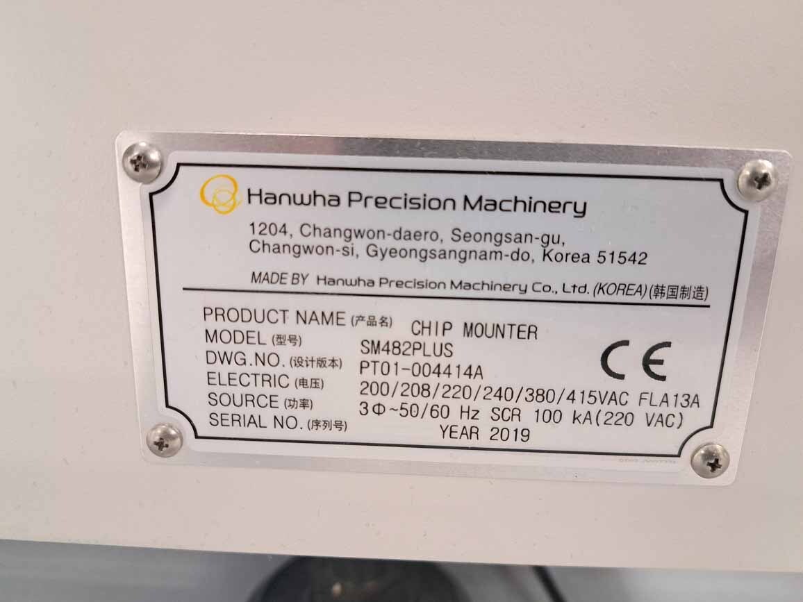HANWHA SM-482 Plus used for sale price #293777967, 2019 > buy from CAE