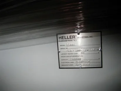 HELLER 1500W Reflow Oven used for sale price #9092765, 1997 > buy from CAE