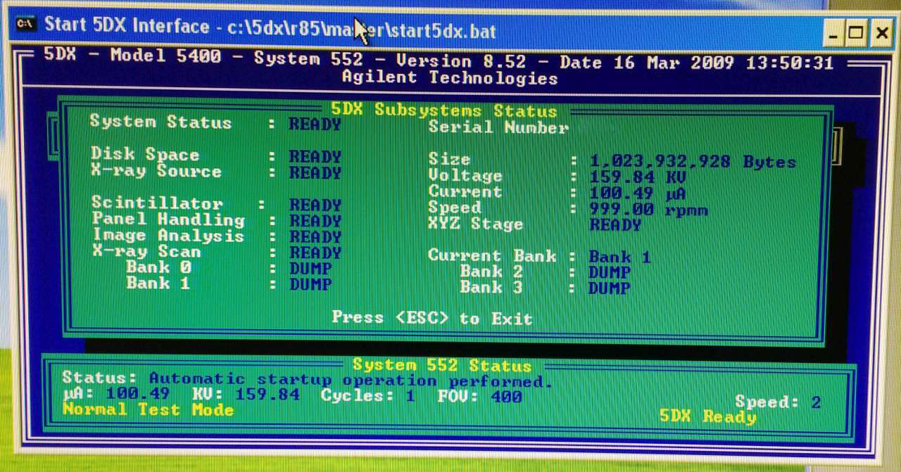 AGILENT / HP / HEWLETT-PACKARD / KEYSIGHT 5400-5DX-S3 used for sale ...