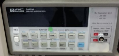 Used HEWLETT PACKARD 34420A ELECTRONIC TEST EQUIPMENT for sale > buy ...