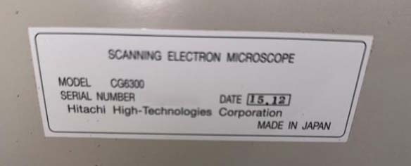HITACHI CG 6300 SEM used for sale price #293776014, 2015 > buy from CAE