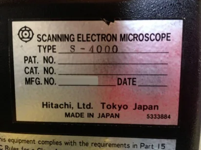 HITACHI S-4000 SEM used for sale price #9033718 > buy from CAE