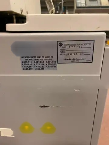 HITACHI S-4700 SEM used for sale price #293814982, 2001 > buy from CAE