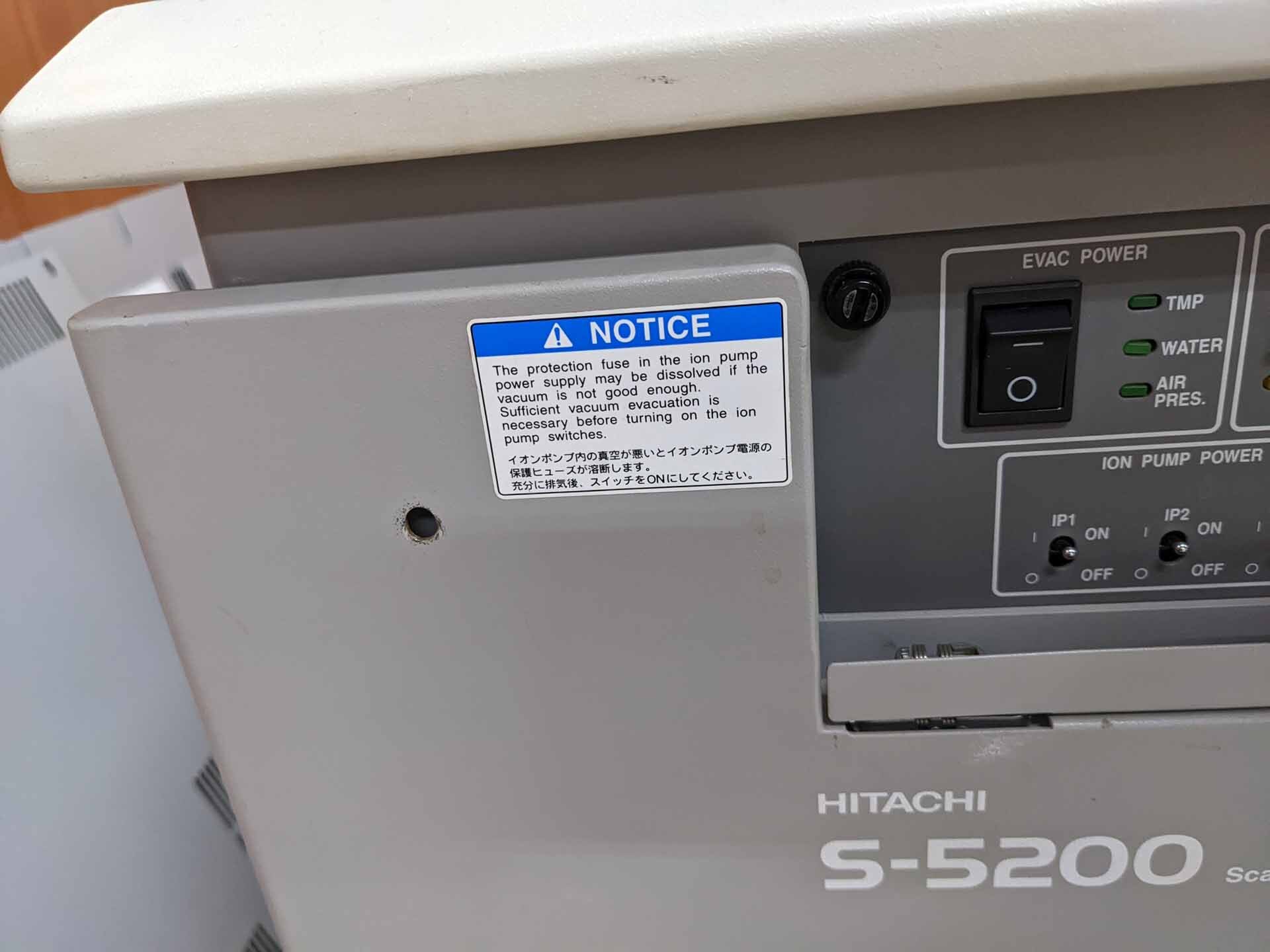 HITACHI S-5200 SEM used for sale price #293645479 > buy from CAE