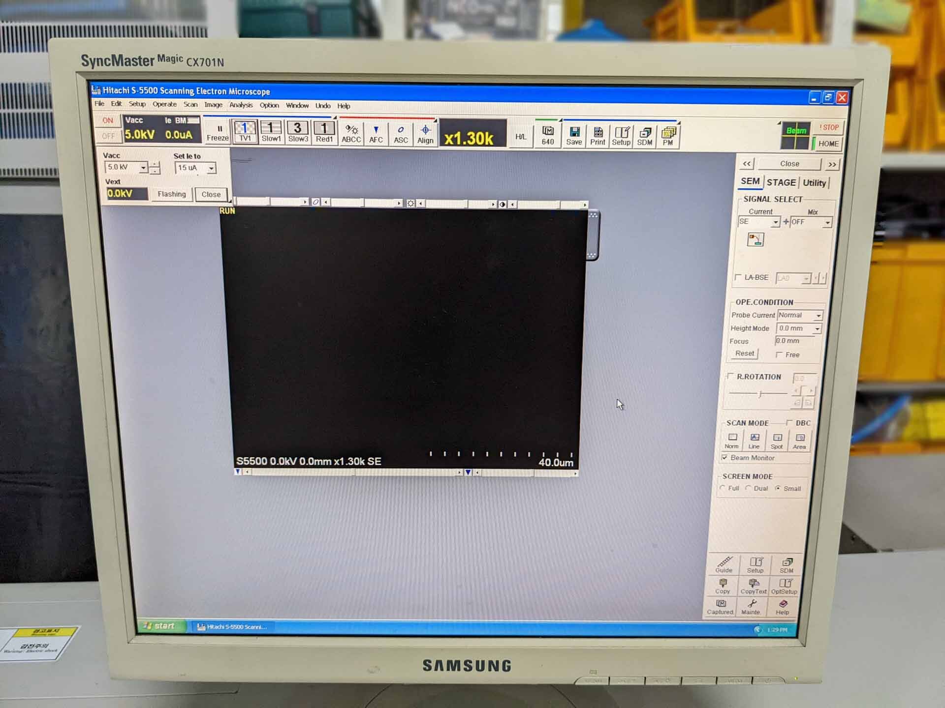 HITACHI S-5500 SEM 익숙한 판매용 가격 #293596730 > 사다 from CAE