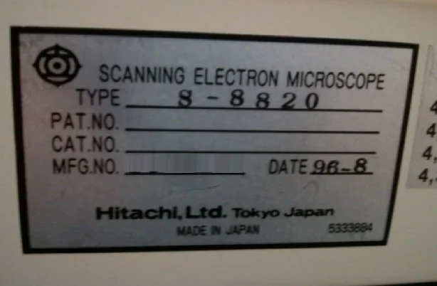 HITACHI S-8820 SEM used for sale price #9288084 > buy from CAE