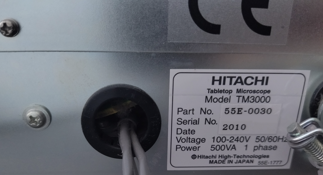 HITACHI TM-3000 SEM used for sale price #293775815, 2010 > buy from CAE