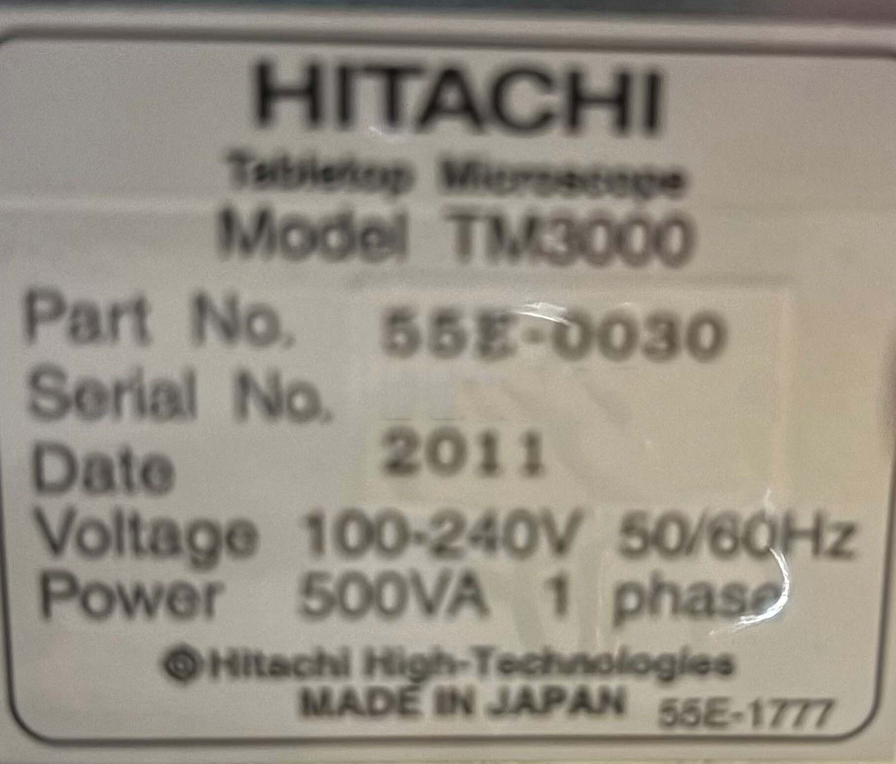 HITACHI TM-3000 SEM used for sale price #293775942, 2011 > buy from CAE