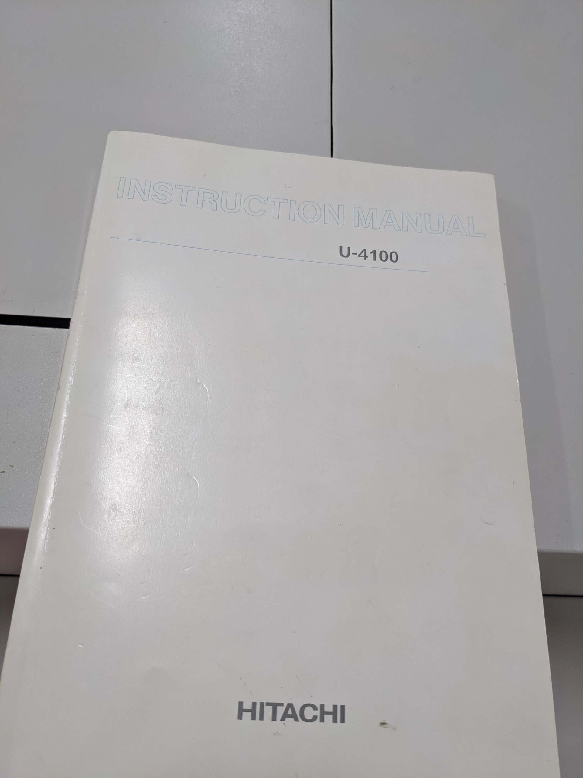 HITACHI U-4100 分光光度計 はセール価格 #293732165, 2002 で使用されています > CAE から購入