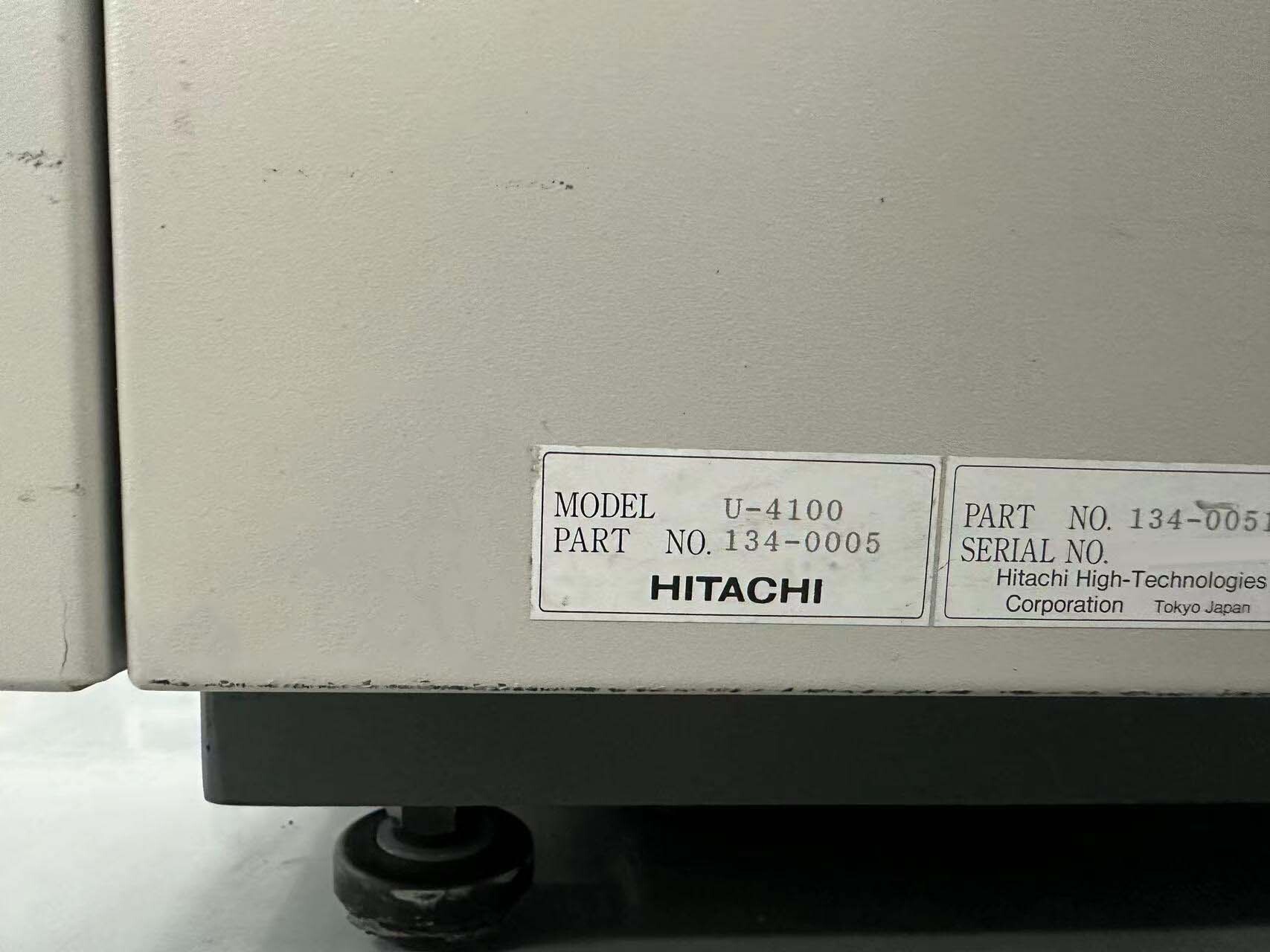HITACHI U-4100 分光光度計 はセール価格 #293732165, 2002 で使用されています > CAE から購入