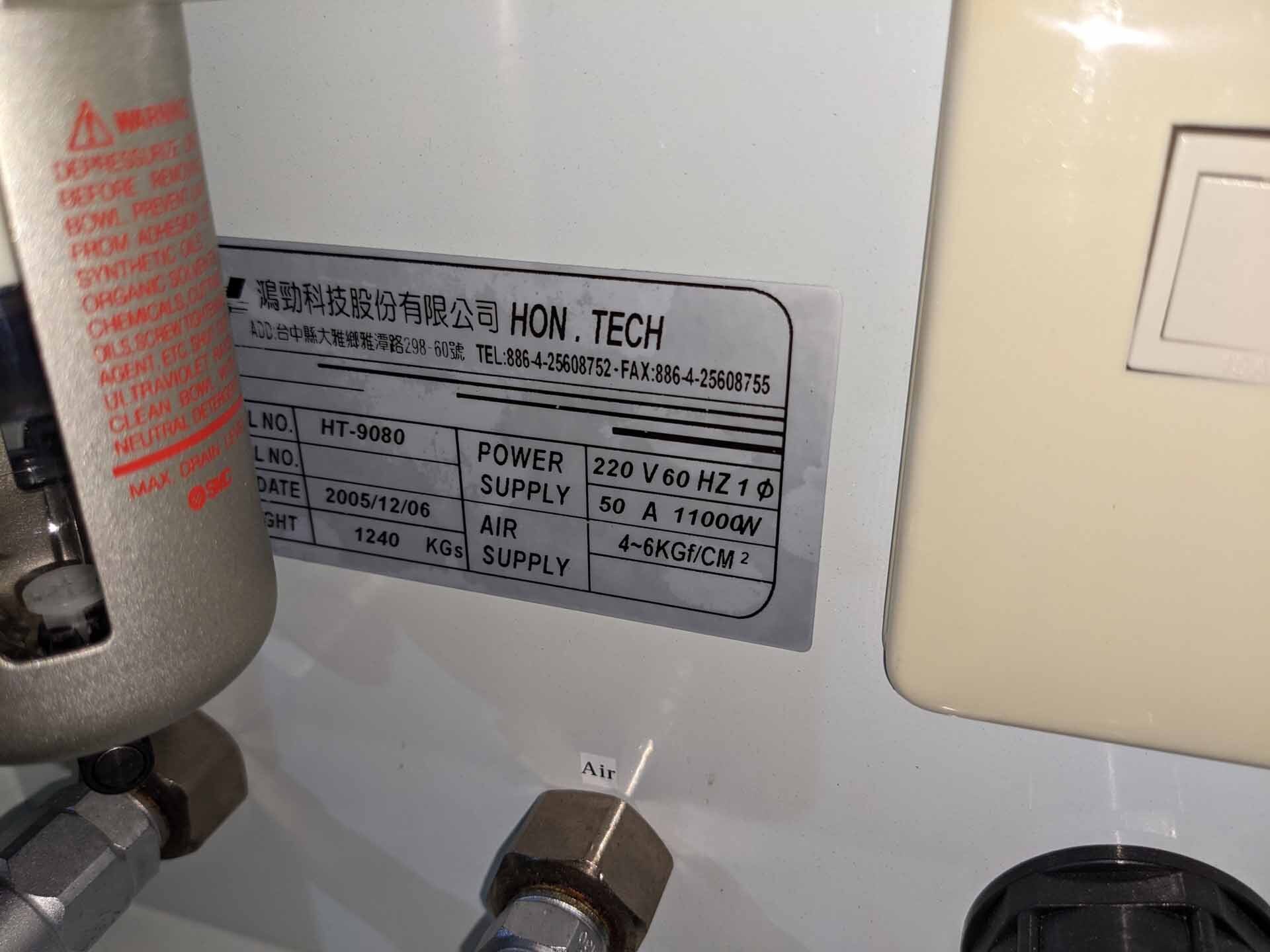 HONTECH HT-9080 핸들러 판매 가격 #293615120, 2005에 사용됨 > CAE에서 구매