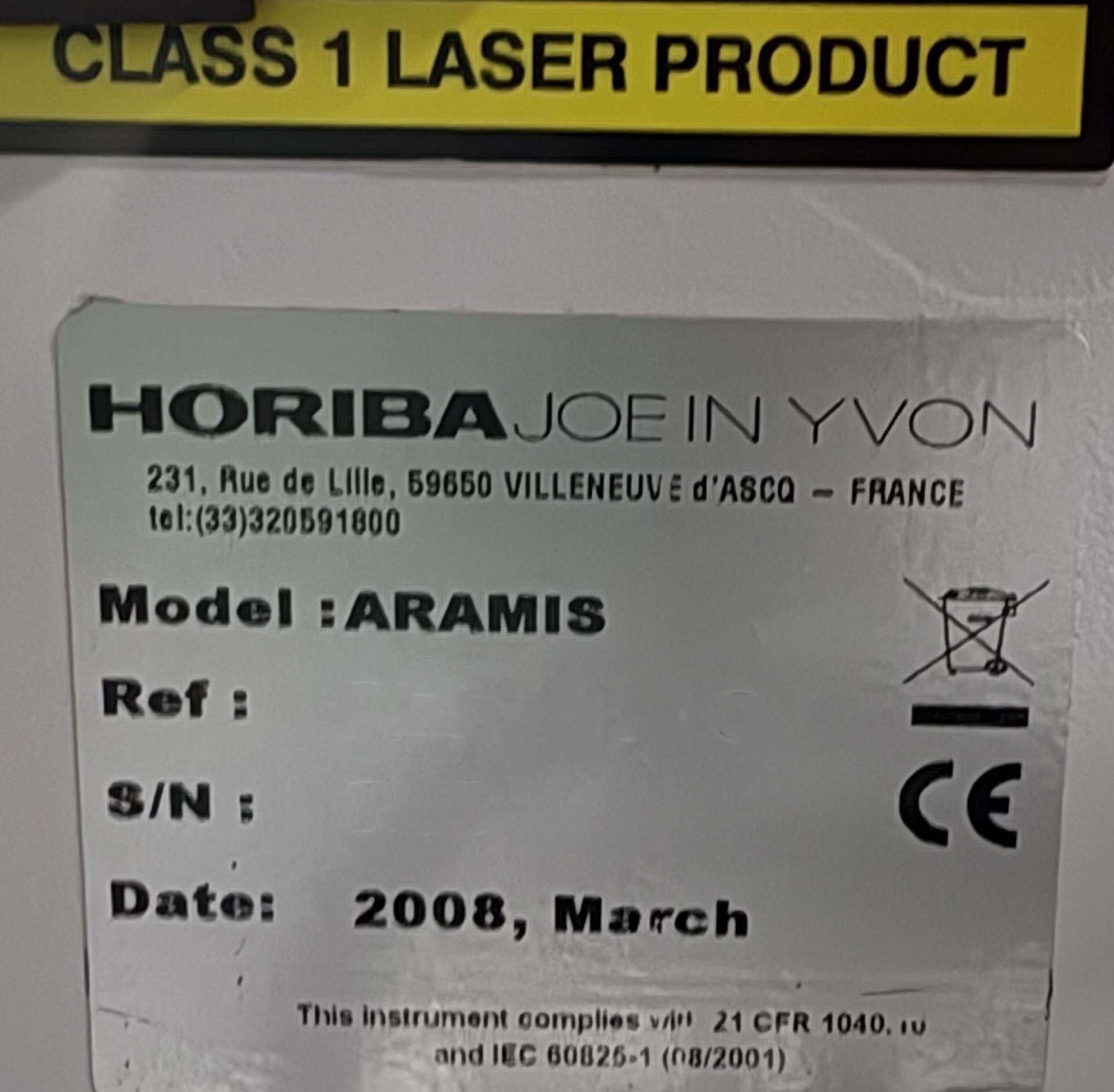 HORIBA / JOBIN YVON LabRAM Aramis 분광계 판매 가격 #293769595, 2008에 사용됨 > CAE ...