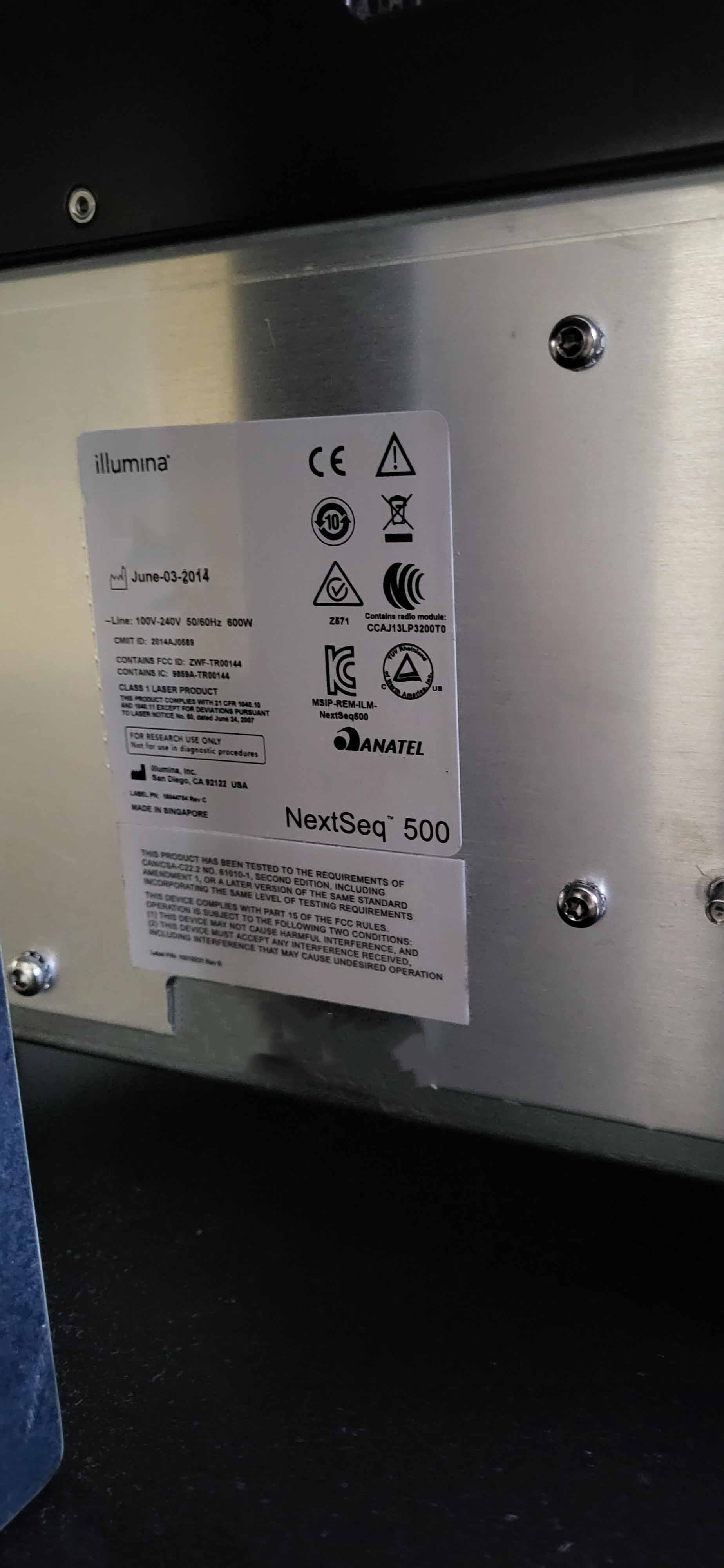 ILLUMINA NextSeq 500 Lab Equipment used for sale price #293632332, 2014 ...