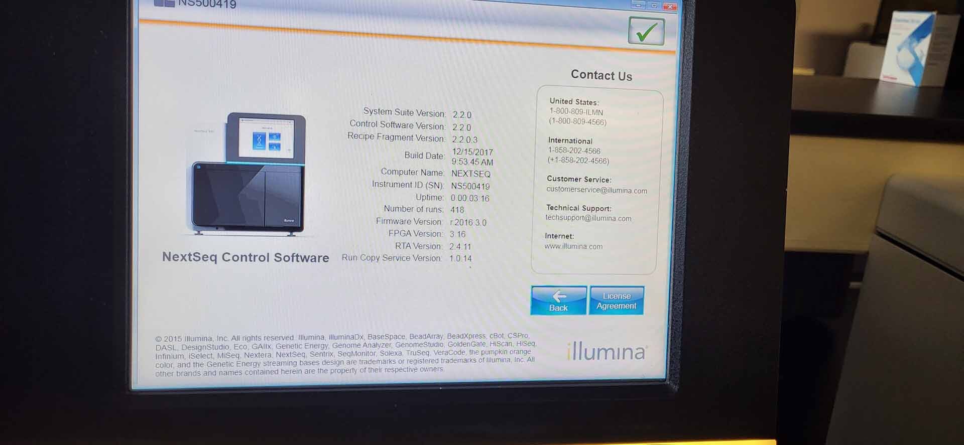 ILLUMINA NextSeq 500 Lab Equipment used for sale price #293632332, 2014 ...