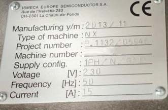 ISMECA NX-32W Handler used for sale price #293775314, 2013 > buy from CAE