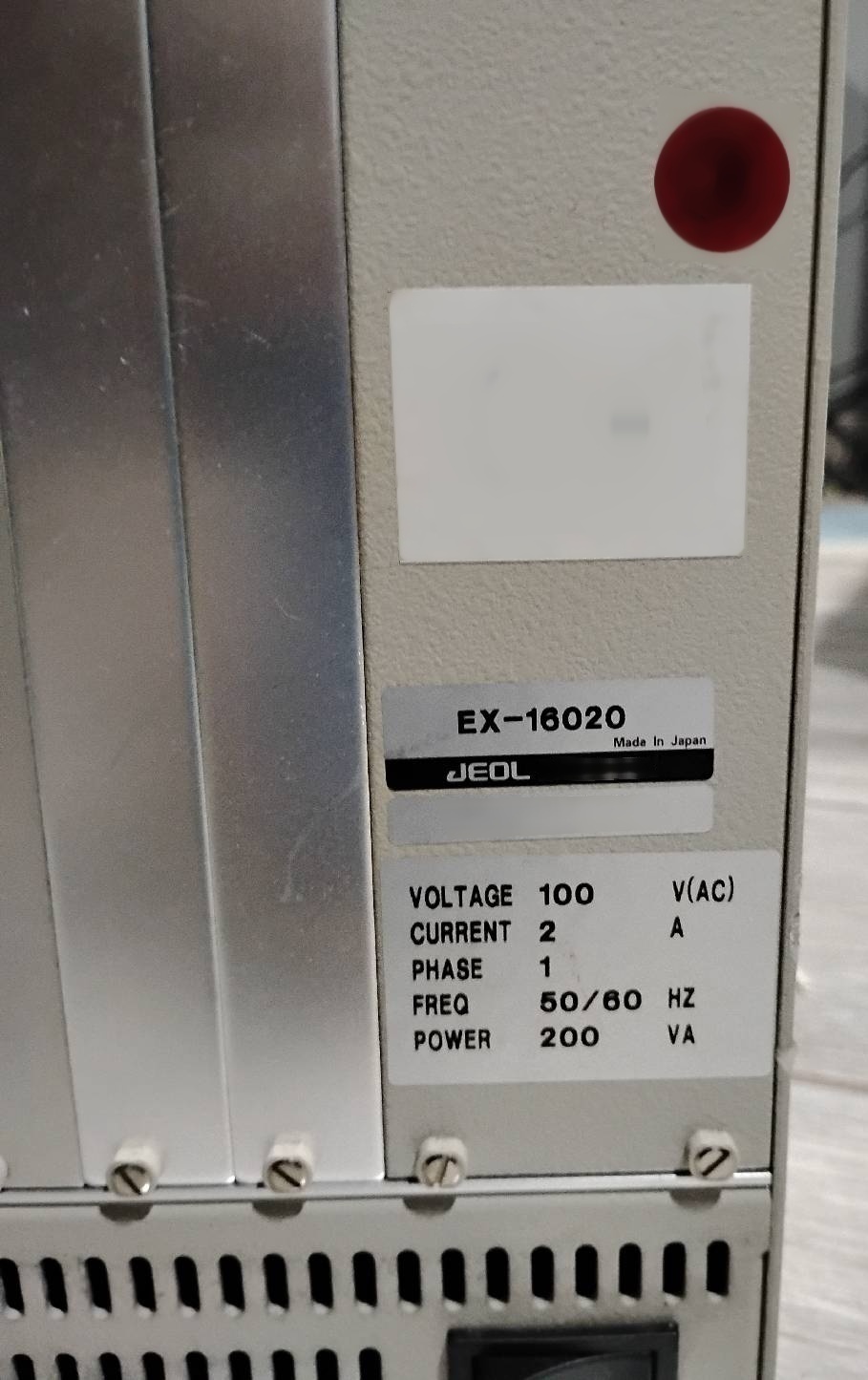 JEOL EX-16020 SEM used for sale price #293813064 > buy from CAE